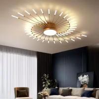China 4100K Hotel Pendant Lamp Switch Control  Modern Chandelier Lights For Living Room for sale