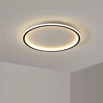 China Modern Ultra Thin LED Ceiling Light Round Square LED Ceiling Lamp Fixture for sale