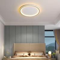 China Modern Ultra Thin LED Ceiling Light Round Square LED Ceiling Lamp Fixture for sale