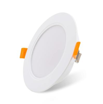 China Plastic LED Downlight 4.5W 6500K Round Panel Light for Office for sale