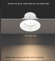 China 2.5inch 4.5W LED Downlight 75mm Hole Adjustable CCT 3000K-6500K for sale