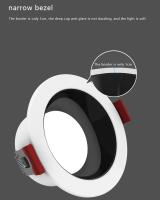 China 7W 2.5inch Adjustable CCT LED Downlight 3000K-6000K IP44 for sale