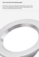 China 2.5 Inch Adjustable CCT LED Downlight 7W 3000K-6000K for sale