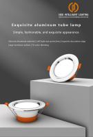 China 2.5 Inch Aluminum LED Downlight 7W 3 CCT Adjustable for sale