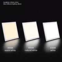 China Stock in Global Fast Delivery Ugr19 Flicker Free Commercial Led Backlit Panel Square 300x300 18w Aluminum Smart Led Panel Light for sale