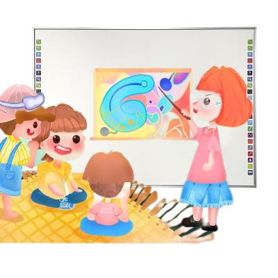 China 86 Inch Smart USB Interactive Whiteboard Teaching With Projector Ycltouch for sale