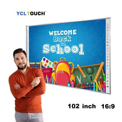China 102 Inch Smart Electronic Blackboard Interactive For Meeting Teaching for sale