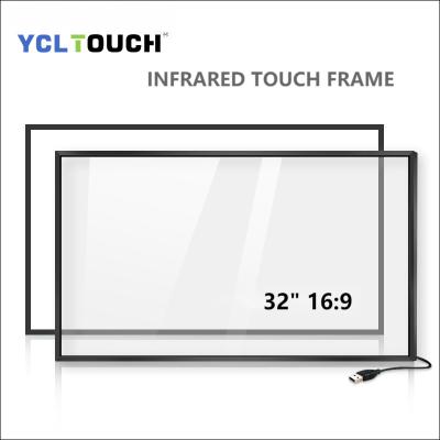 China YCLTOUCH  32 inch infrared multi touch screen frame with 20 touch points for sale