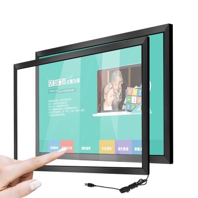China 20 Points YCLTOUCH 65 Inch Ir Multi Touch Frame Customized Size for sale