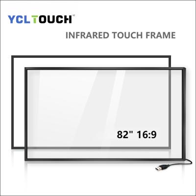 China YCLTOUCH 82 Inch Infrared Multi Touch Screen Frame With 20 Touch Points for sale