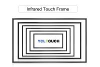 China YCLTOUCH 86 Inch Infrared Multi IR Touch Screen Frame With 20 Touch Points for sale