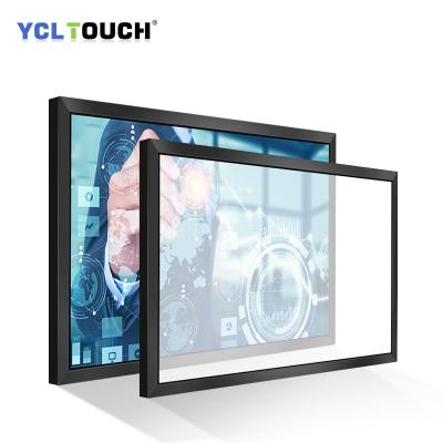 China Aluminium Alloy IR Touch Screen Frame 23.6 Inch 10 Points 32768x32768 Resolution for sale
