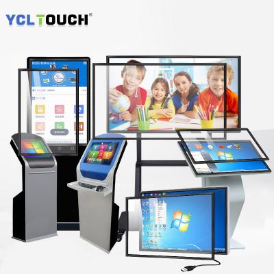 China 65 inch 20 points infrared multi touch frame ir touch screen overlay with USB for sale