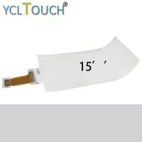 China 15 Inch Capacitive Touch Foil Film 12-20 Touch Points For Tablet / Laptop / AD Machine for sale