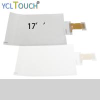 China Transparent Capacitive Touch Foil 17 Inch with XP Win7 8 Android Linux System FCC for sale