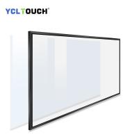 China 50 Inch IR Touch Screen Components Black Aluminium Frame EMC for sale