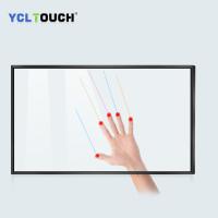 China 50 Inch IR Touch Screen Components Black Aluminium Frame EMC for sale