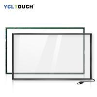 China Multi Points IR Touch Screen Frame Overlay Kits 49 Inch 10ms For Monitor for sale