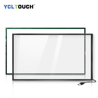 China Multi Points IR Touch Screen Frame Overlay Kits 49 Inch 10ms For Monitor for sale