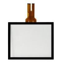 China USB Custom Capacitive Touch Screen 8.4 Inch Industrial Black Silk Screen Printing for sale