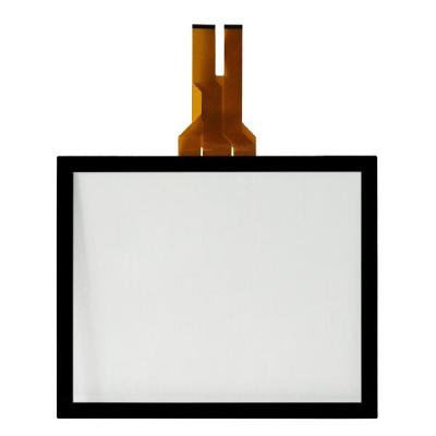China USB Custom Capacitive Touch Screen 8.4 Inch Industrial Black Silk Screen Printing for sale
