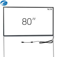 China 80 Inch IR Touch Screen Panel Aluminum Frame For Gaming for sale