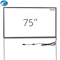 China 75 inch IR Touch Screen Overlay Size Customized for Industrial for sale