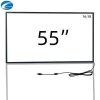 China 55 Inch IR Touch Screen Frame Overlay  20.7mm Width 10mm Thickness for sale
