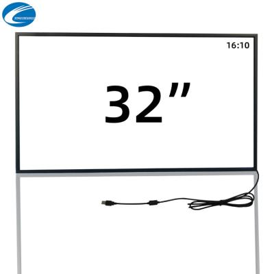 China 10 Points IR Touch Frame 32 Inch 10ms Touch Screen Components for sale