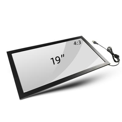 China Multi Points DIY IR Touch Frame Overlay Kit 19 inch Aluminum Material for sale