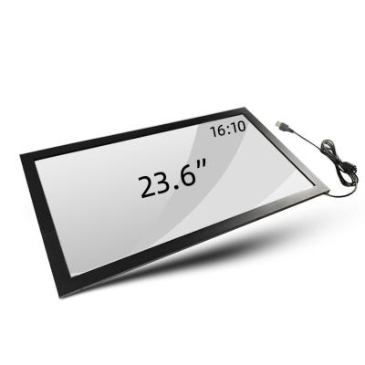 China Metal Case IR Touch Screen Panel 23.6