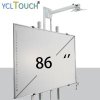 China 16:10 Electronic Smart Interactive Whiteboard 86 Inch Alluminium Alloy Frame for sale