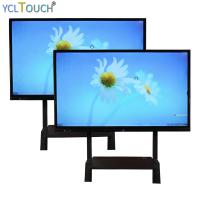 China 65 Inch Multi Touch Smart Board Interactive Whiteboard 3840*2160 for sale