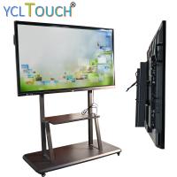 China 65 Inch Multi Touch Smart Board Interactive Whiteboard 3840*2160 for sale