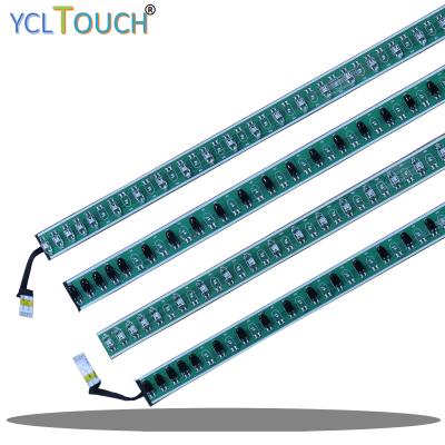 China Finger Touch Screen Components PCBA Module Army Green Size Customized for sale