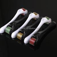 China Titanium 540 Microneedle Derma Roller , Ice Stamp Beard Derma Roller for sale