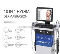 China 12 In 1 Hydra Diamond Crystal Skin Scrubber Machine Dermabrasion Belly Sculpting Machine for sale