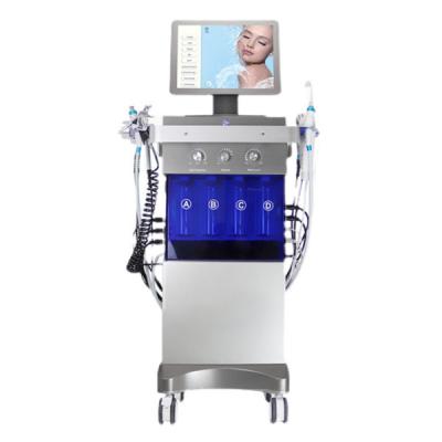 China Hydro Facial Q Switch Nd Yag Laser Tattoo Removal Machine Ultrasonic Dermabrasion Device for sale