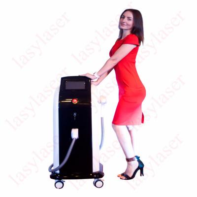 China 3 In 1 Stationary 808 Laser Hair Removal Machine 220v Diode Alexandrite for sale