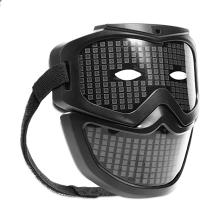 China Party Festival Smart Bluetooth LED Face Mask Programmable App Controlled for sale