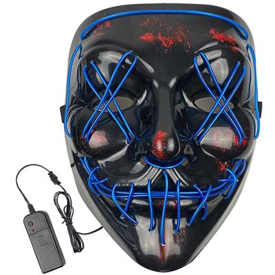 China Purge Halloween LED Face Mask for sale