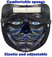 China Purge Halloween LED Face Mask for sale