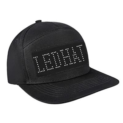 China Bluetooth LED Message Cap Programmable White Light Adjustbale for sale
