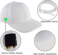 China Ultra Bright Lights LED Baseball Caps Unisex One Size Fits All for sale
