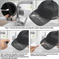 China Luminous Glowing Led Baseball Caps Fiber Optic Light Up Hats Rechargeable for sale