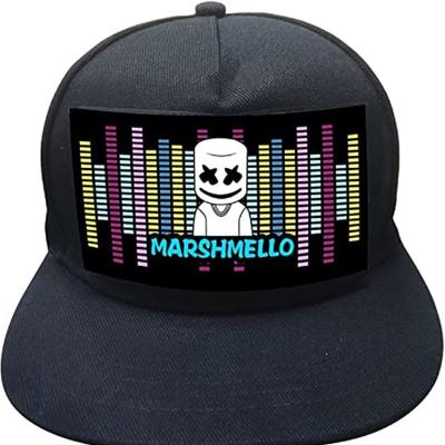 China Voice Activated Luminous LED Baseball Hats One Size For All for sale
