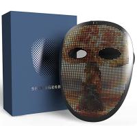 China Wifi RGB Led Video Mask Programmable Upload Pictures And Play Videos for sale
