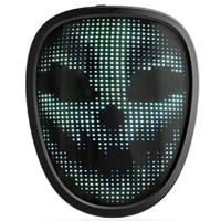 China Kids Halloween Led Face Mask Gesture Sensing Face Transforming For Cosplay Party for sale