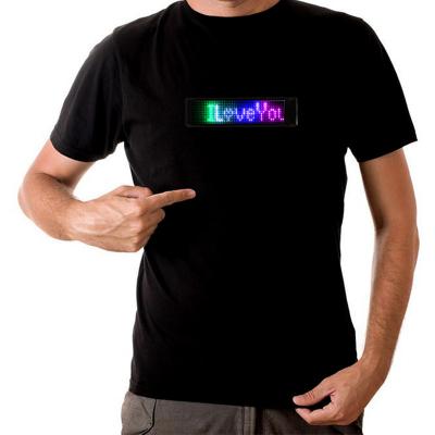 China Programmable LED Lighting T Shirt Customized For Party Festival for sale
