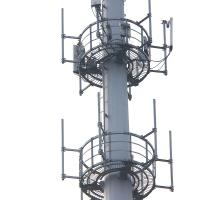 China Circular Polygonal Monopole Telecommunications Tower 15m Cellular for sale